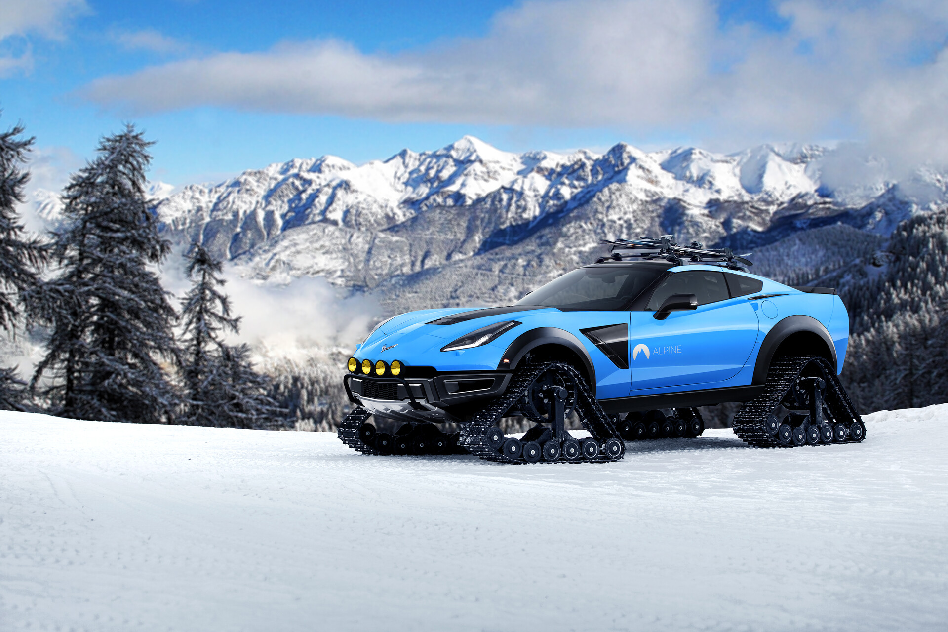 ArtStation - Chevrolet Corvette Off - road