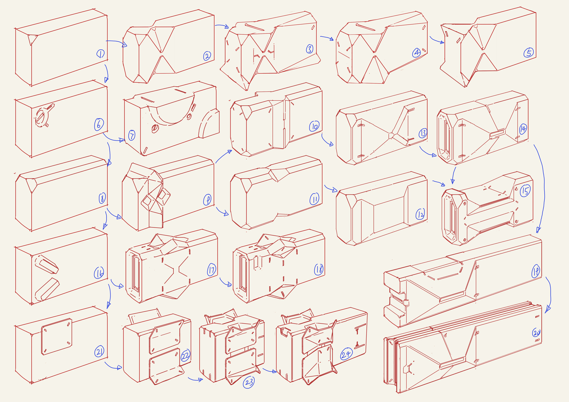ArtStation - BOXes Practice