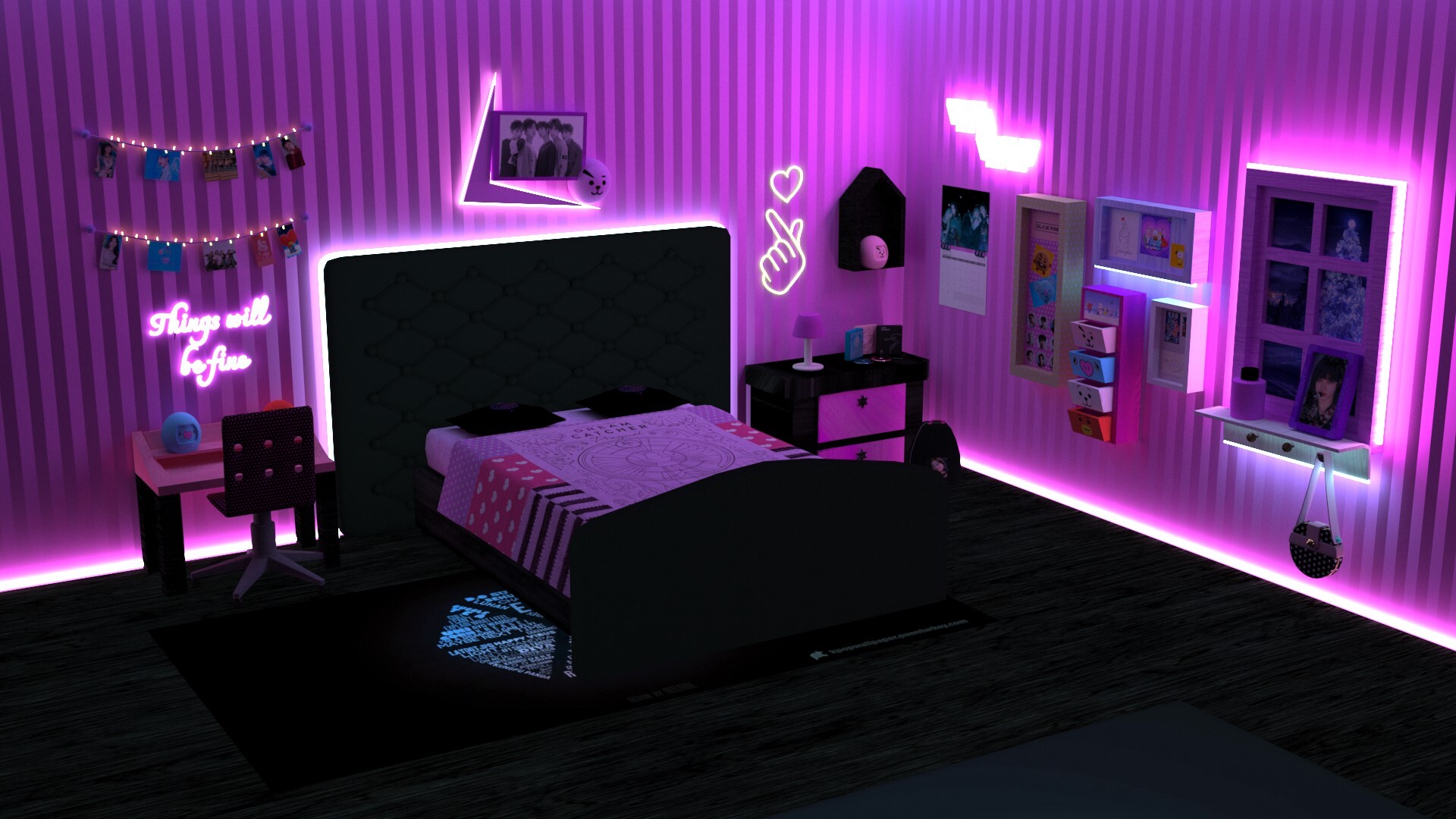 Kpop Bedroom