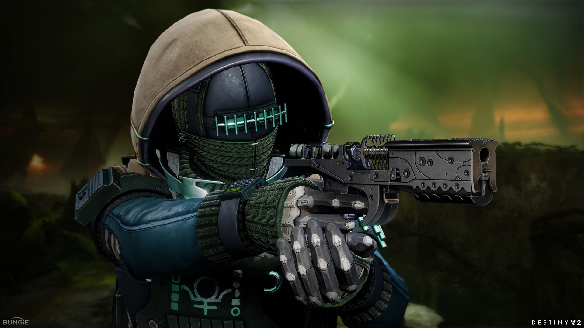 Allan Lee - Destiny 2 The Witch Queen: Hunter Veritas armor set