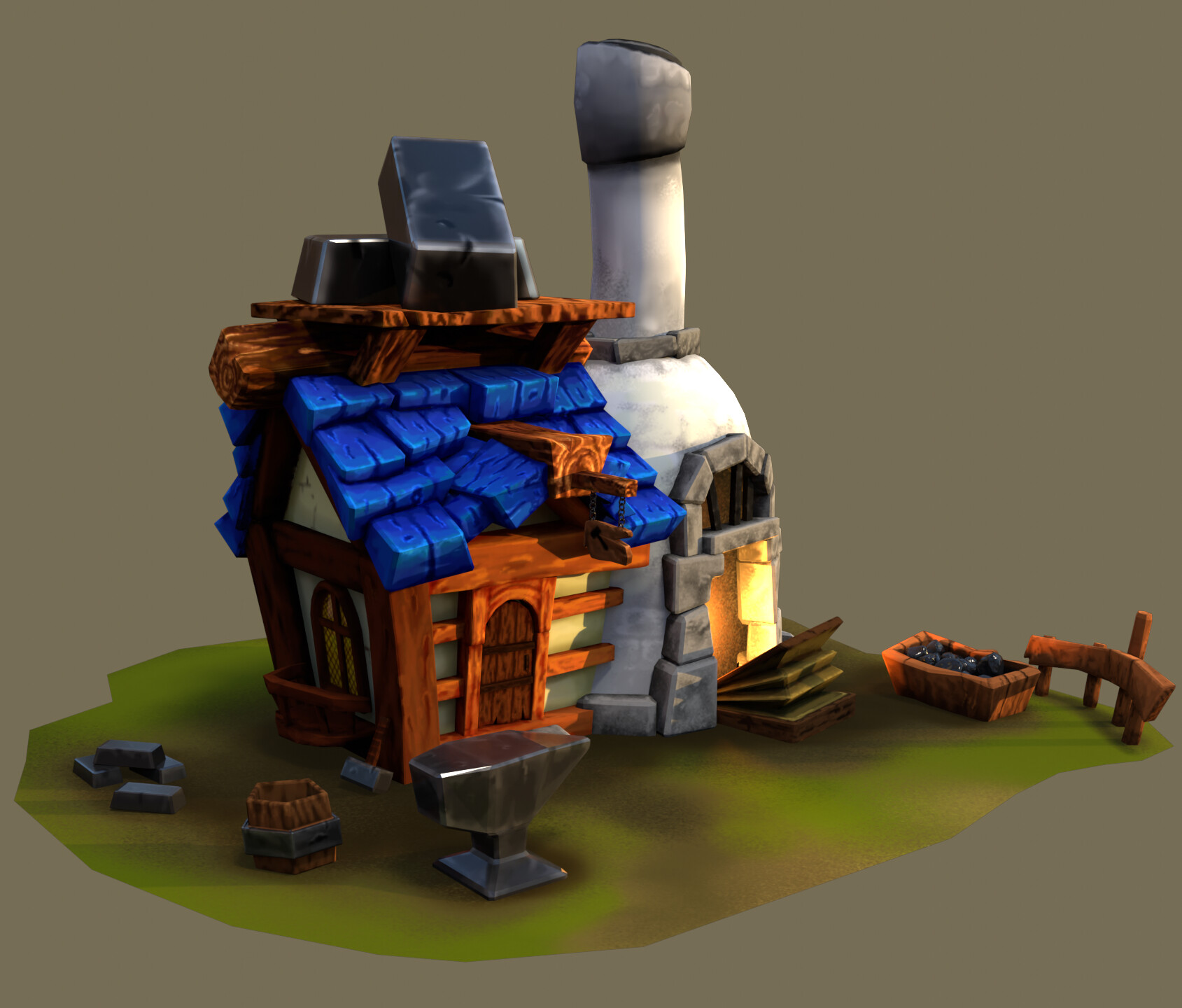 ArtStation - Stylized Forge