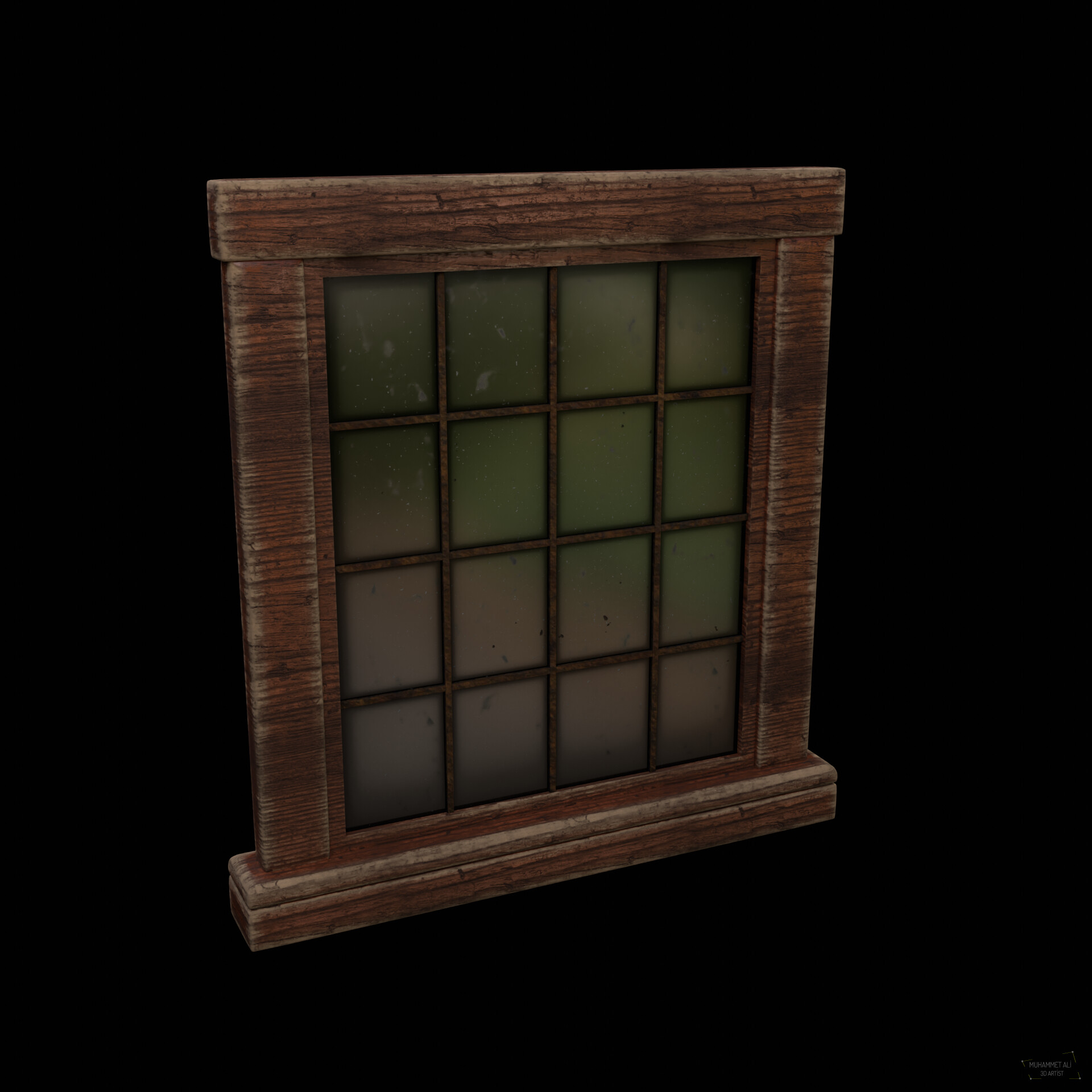 ArtStation - Window modeling and texturing