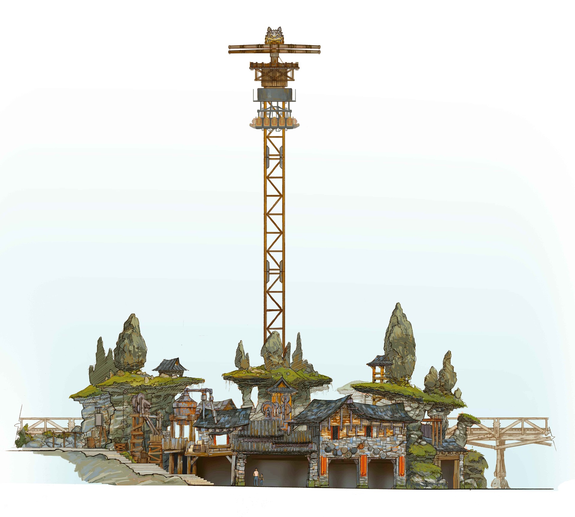 Luc Steadman - Monkey King Theme Park Land