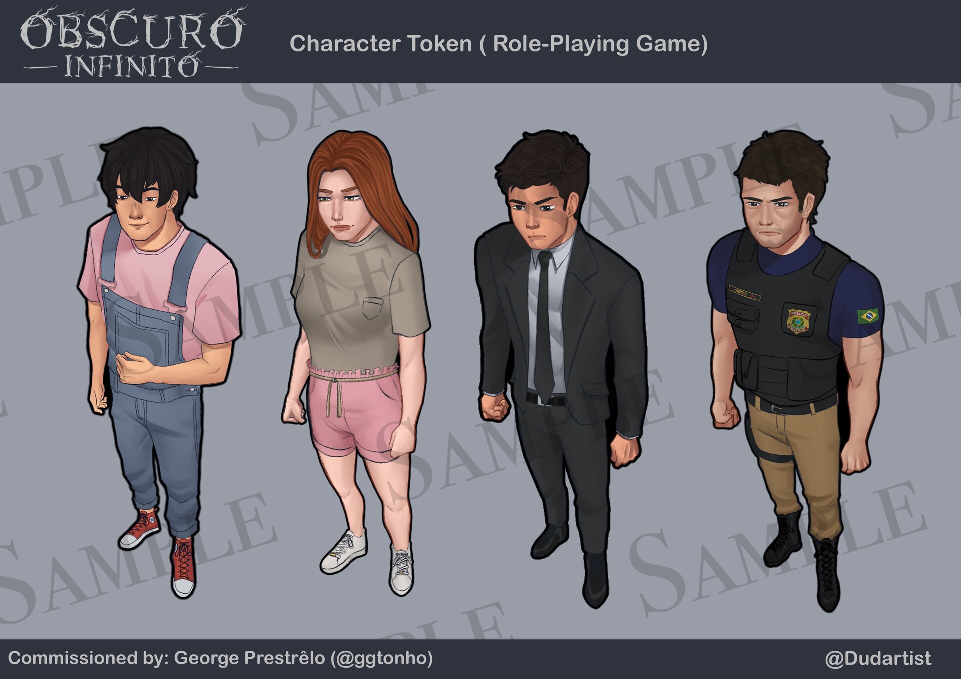 ArtStation - Character Token Commission