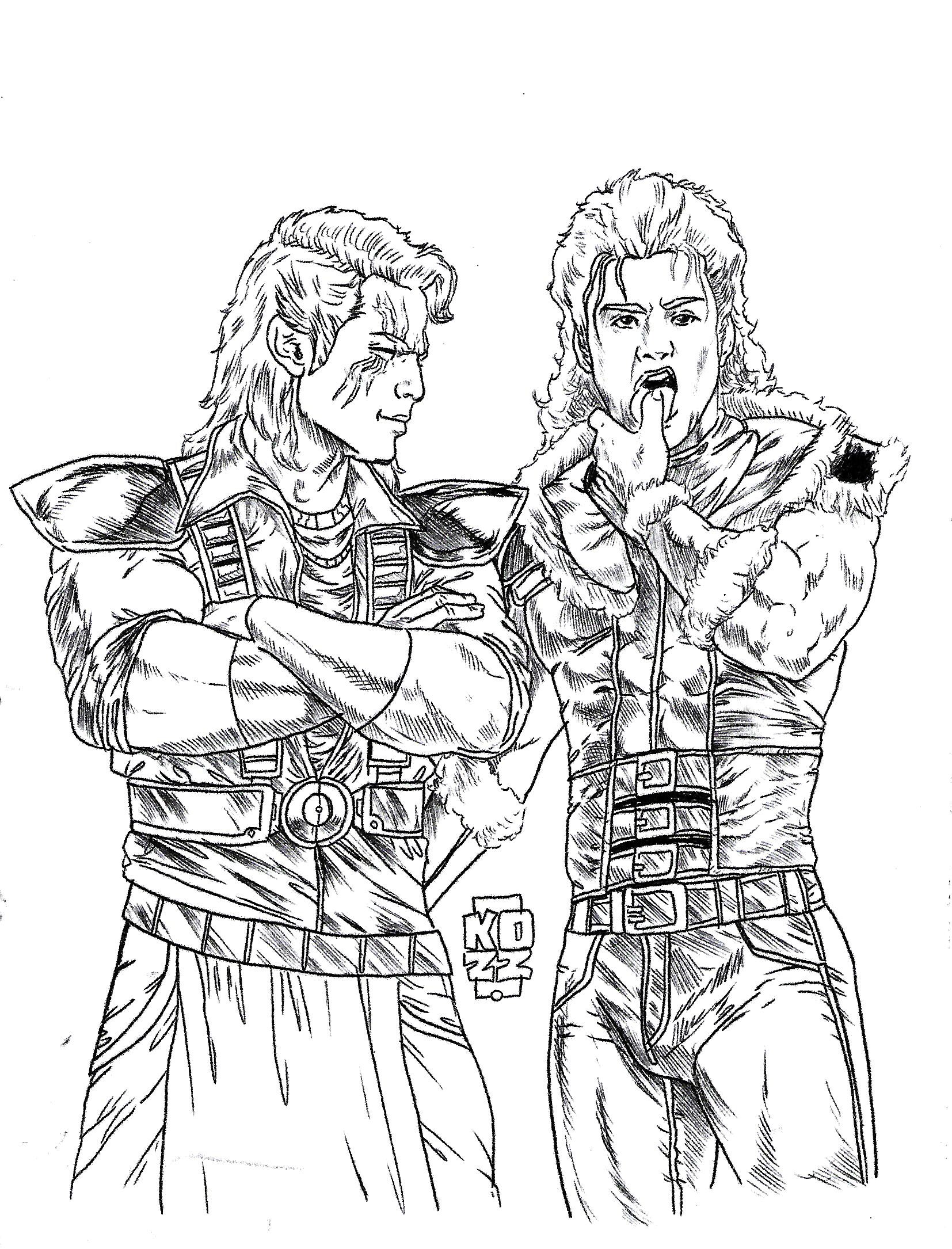 ArtStation - Fist Of The North Star - Shew&Rei