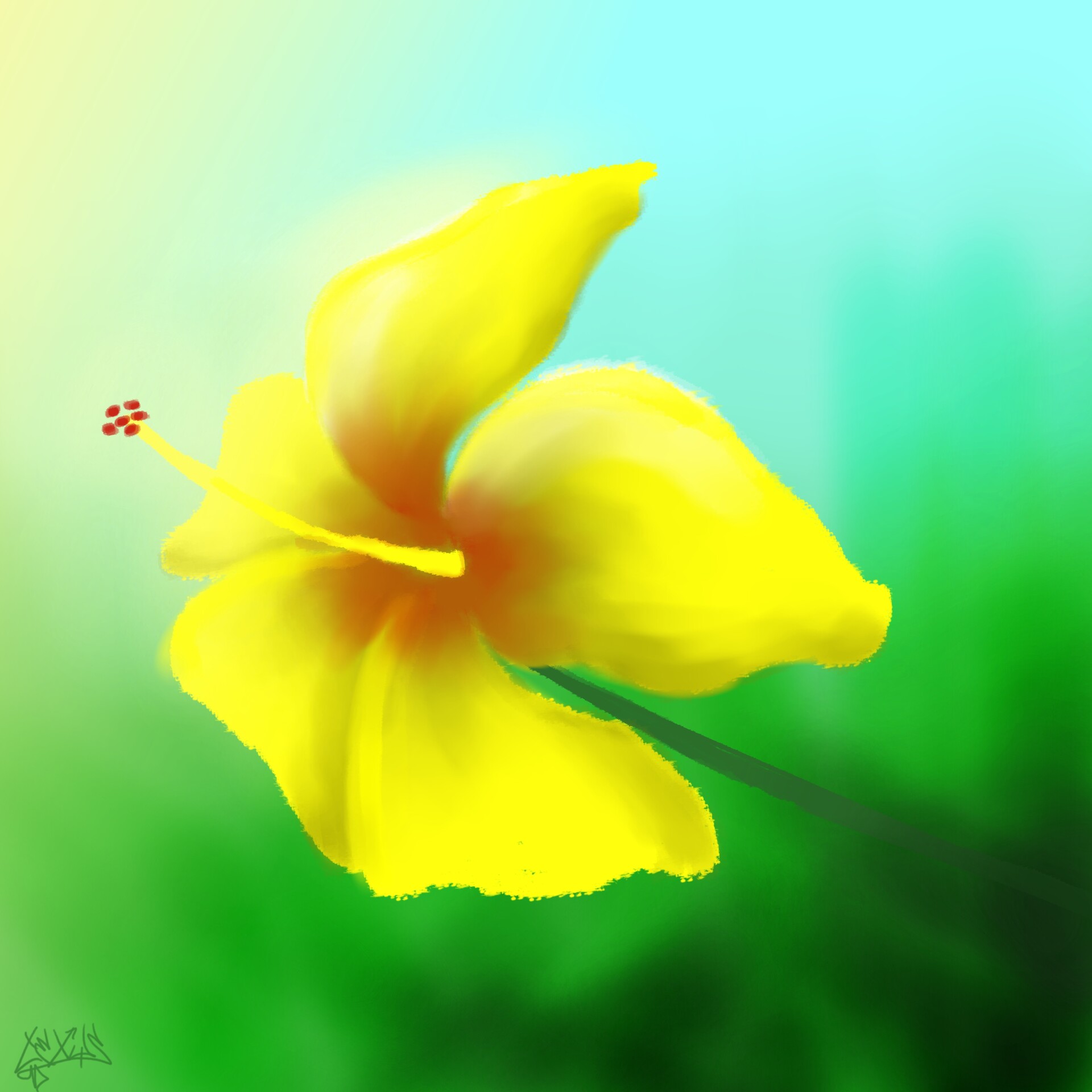 ArtStation - Hibiscus