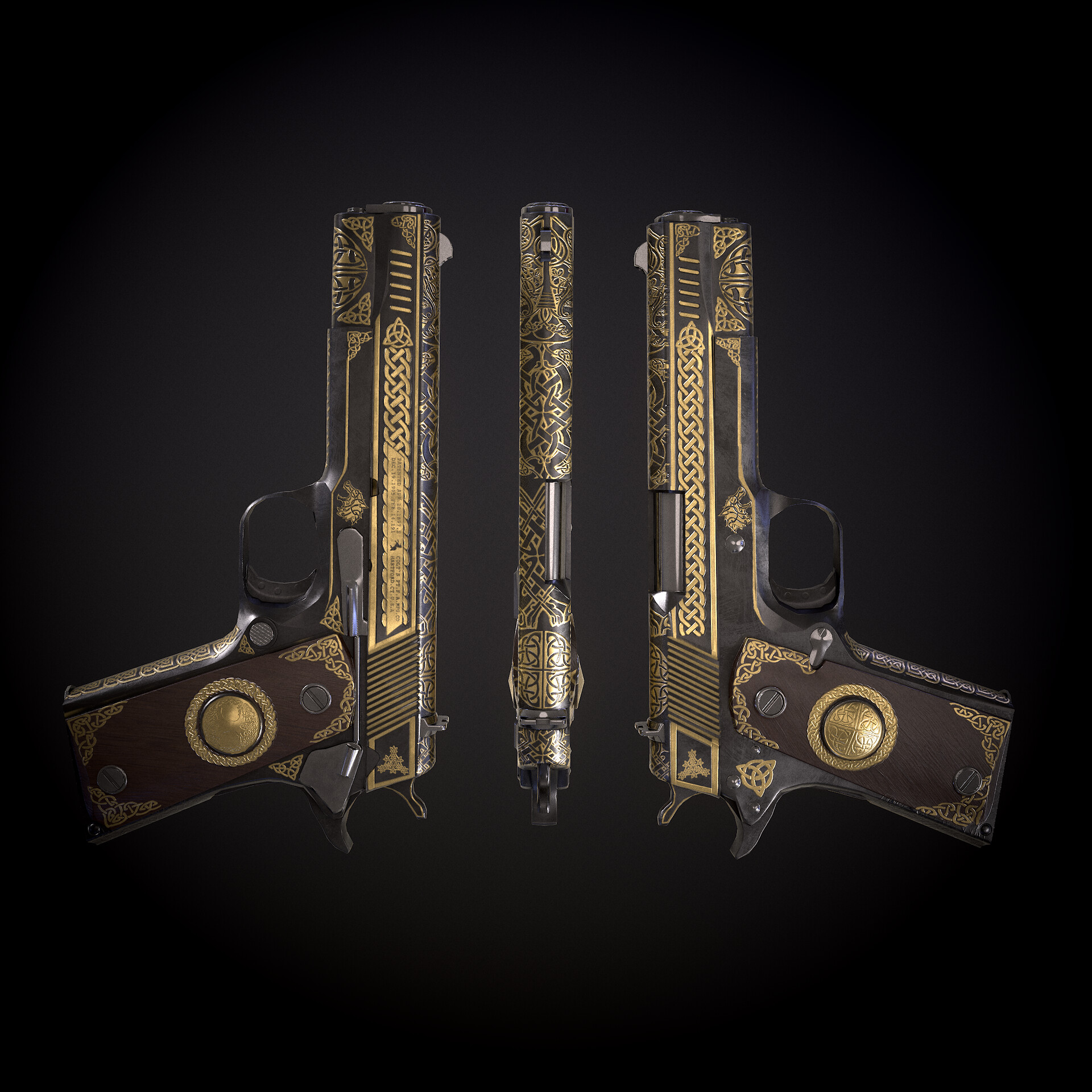 ArtStation - Colt 1911 "Fenrir"