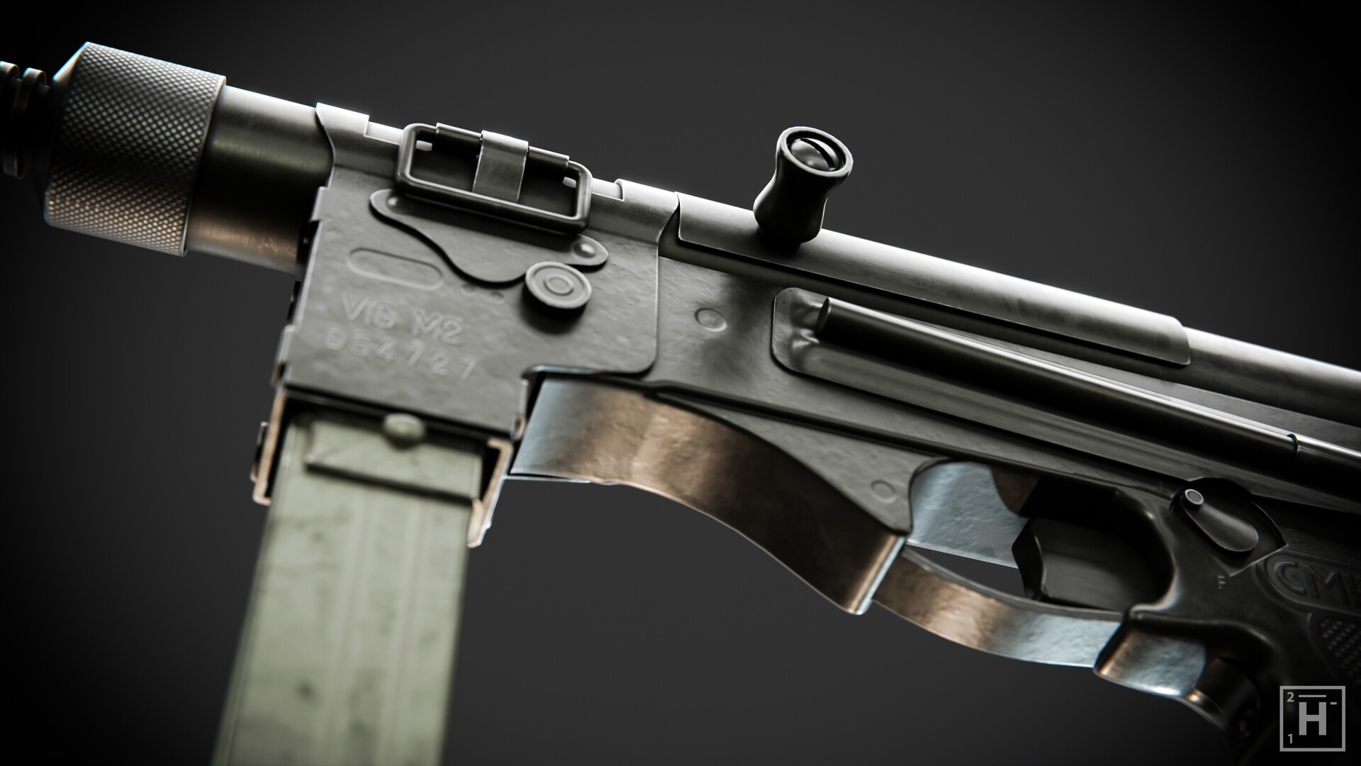 ArtStation - Vigneron M2 SMG