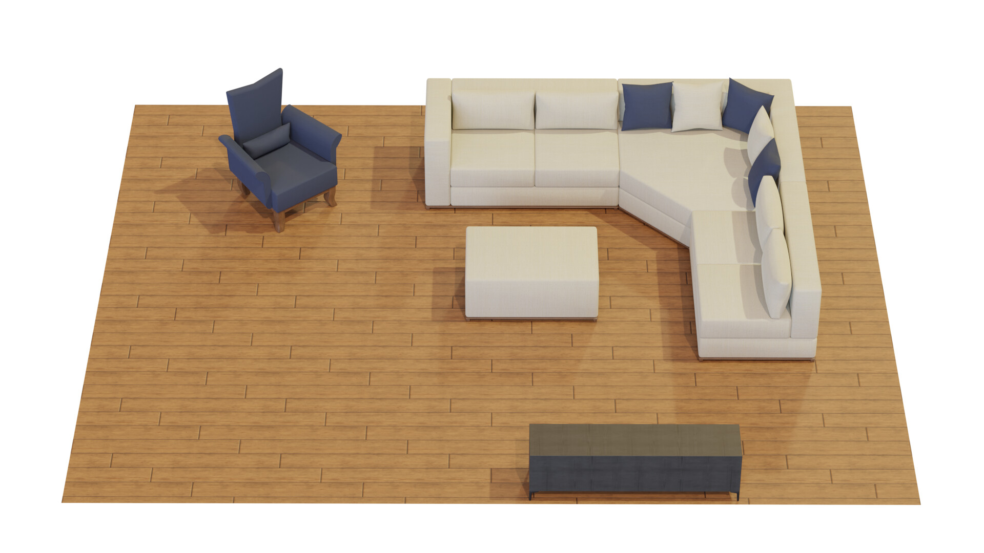 ArtStation - 3D Living Room