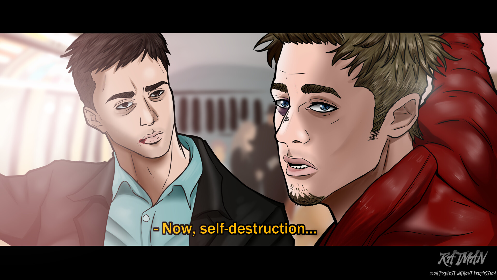 ArtStation - FIGHT CLUB REDRAW