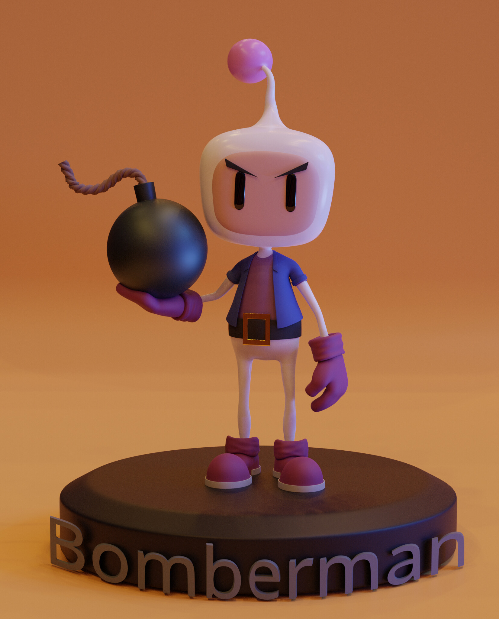 ArtStation - Fan art Bomberman