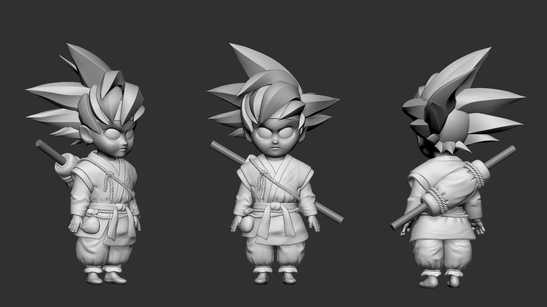 ArtStation - Goku DragonBall