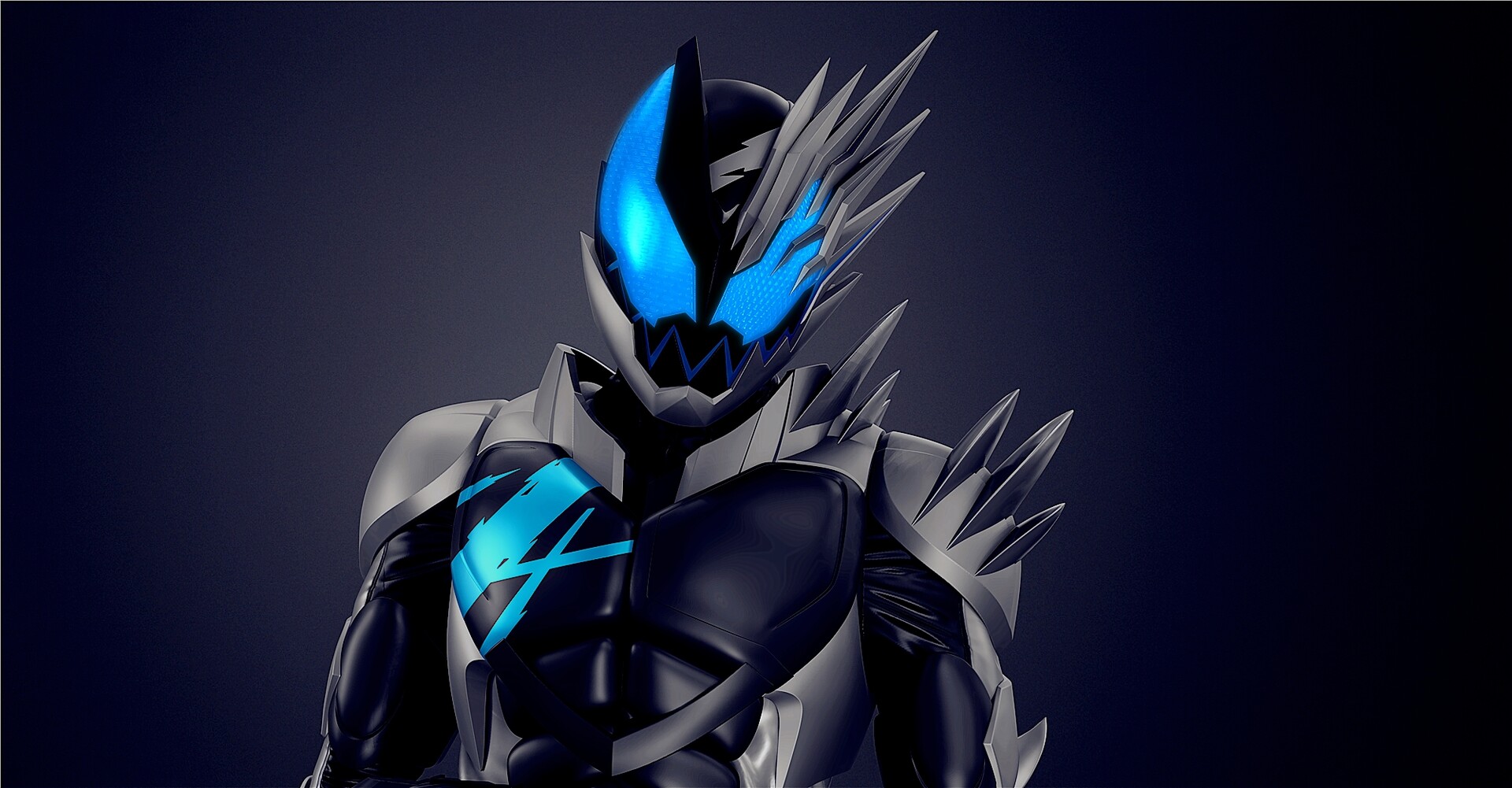 kamen rider Revice Jack revice form 3D modeling by LOONG NICK — ProUser.Me