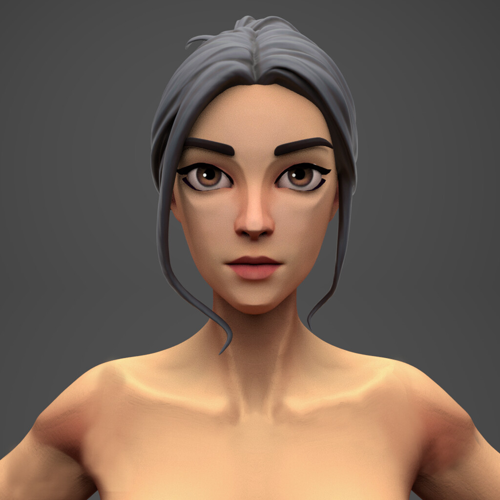 ArtStation - Stylized Female Character