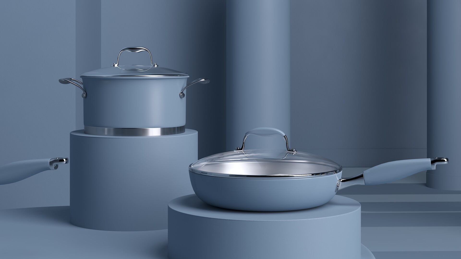 ArtStation - 3D Product Non Stick Cookware Visualization