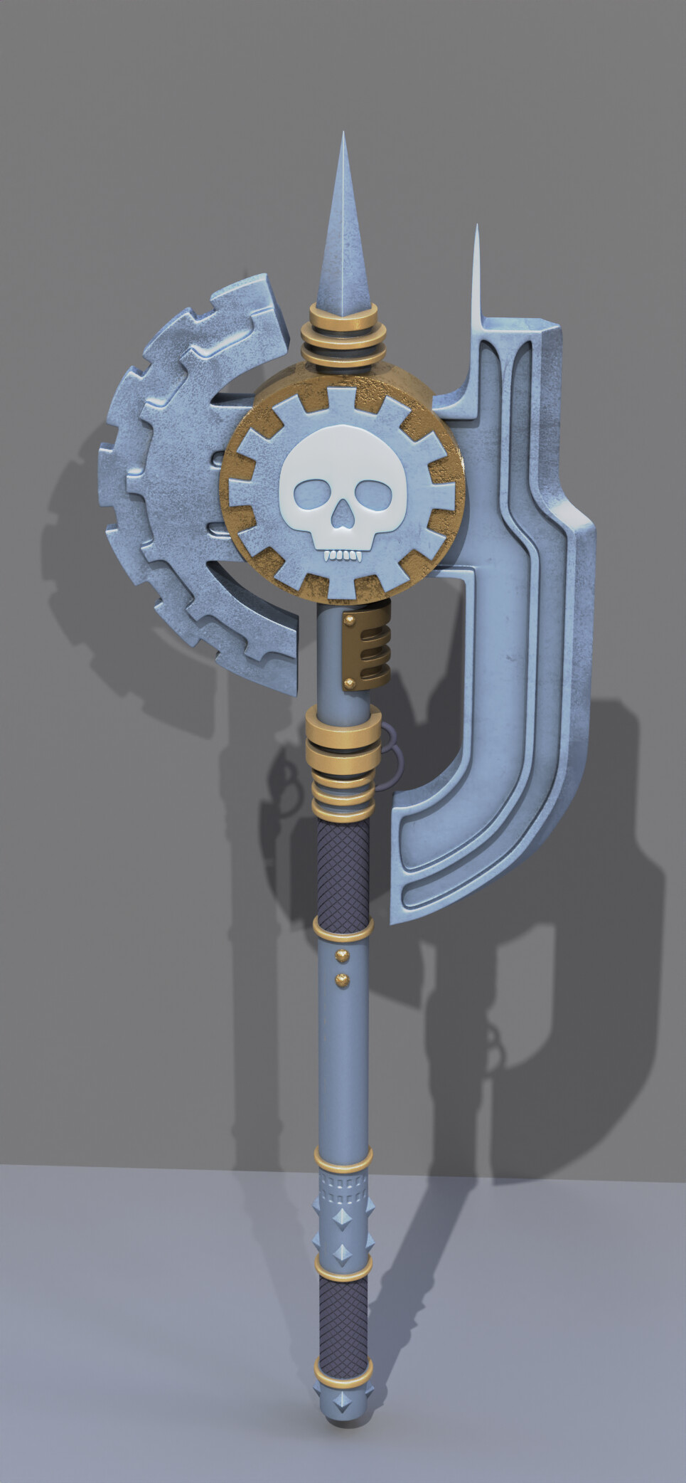 ArtStation - the mechanicus axe