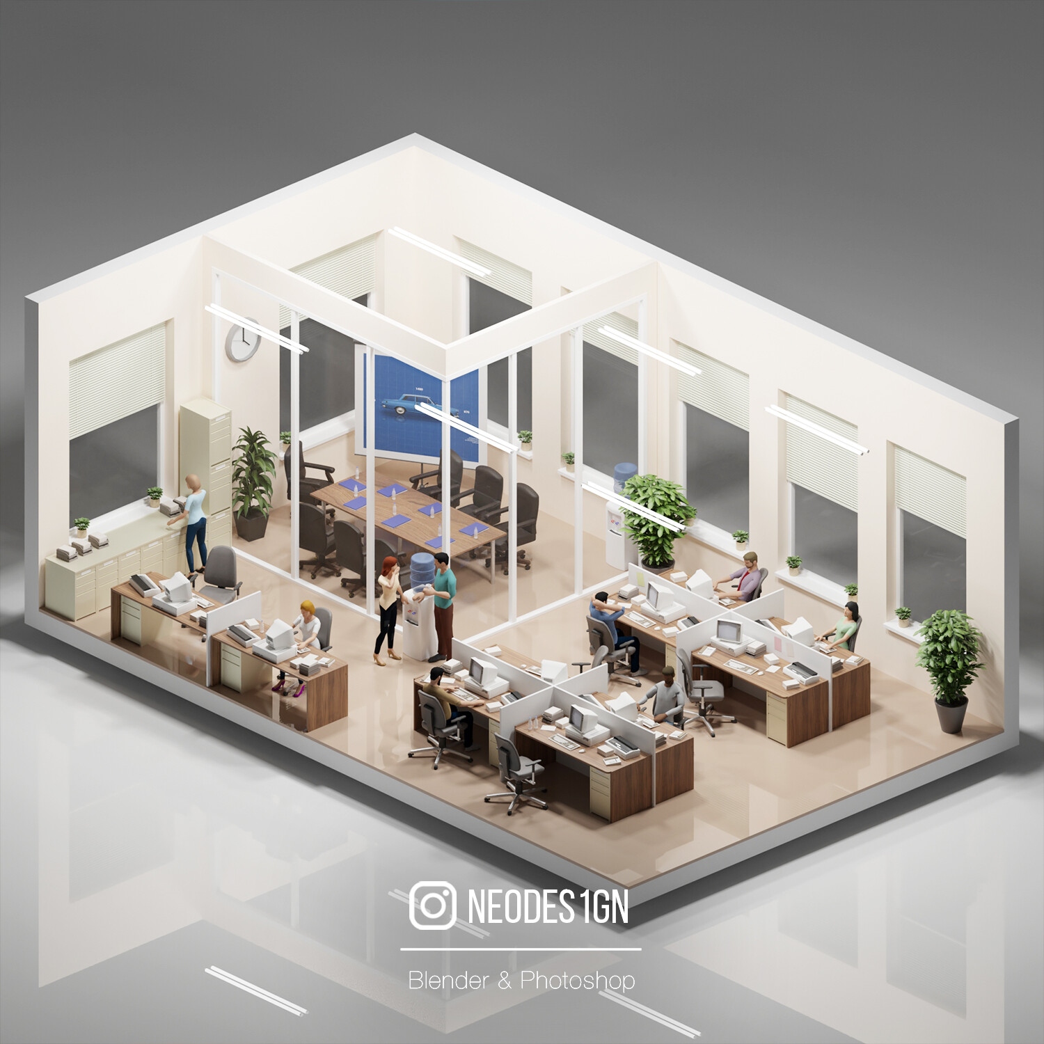 ArtStation - ROOM 139 OFFICE