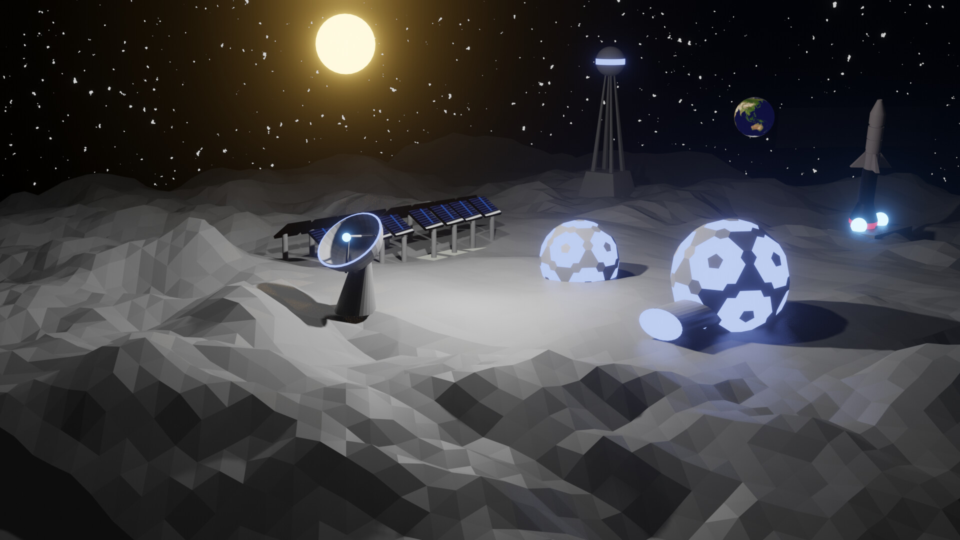 ArtStation - Space Settlement!