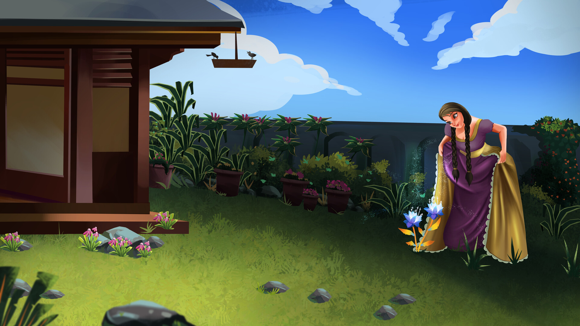 ArtStation - The Magic Flower