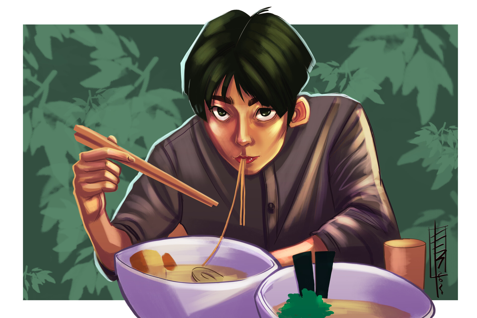 ArtStation - Ramen boy