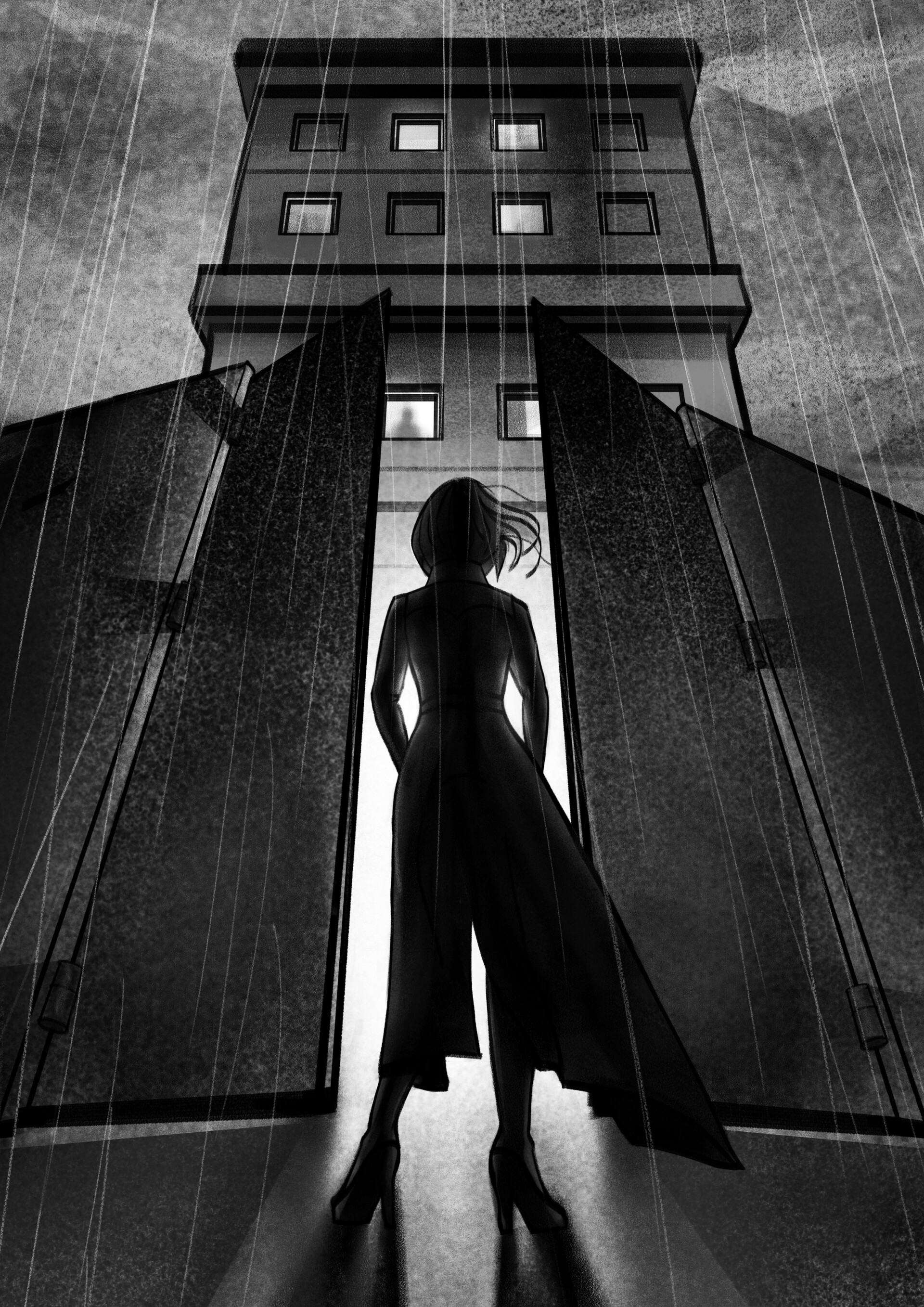 ArtStation - Noir book illustrations