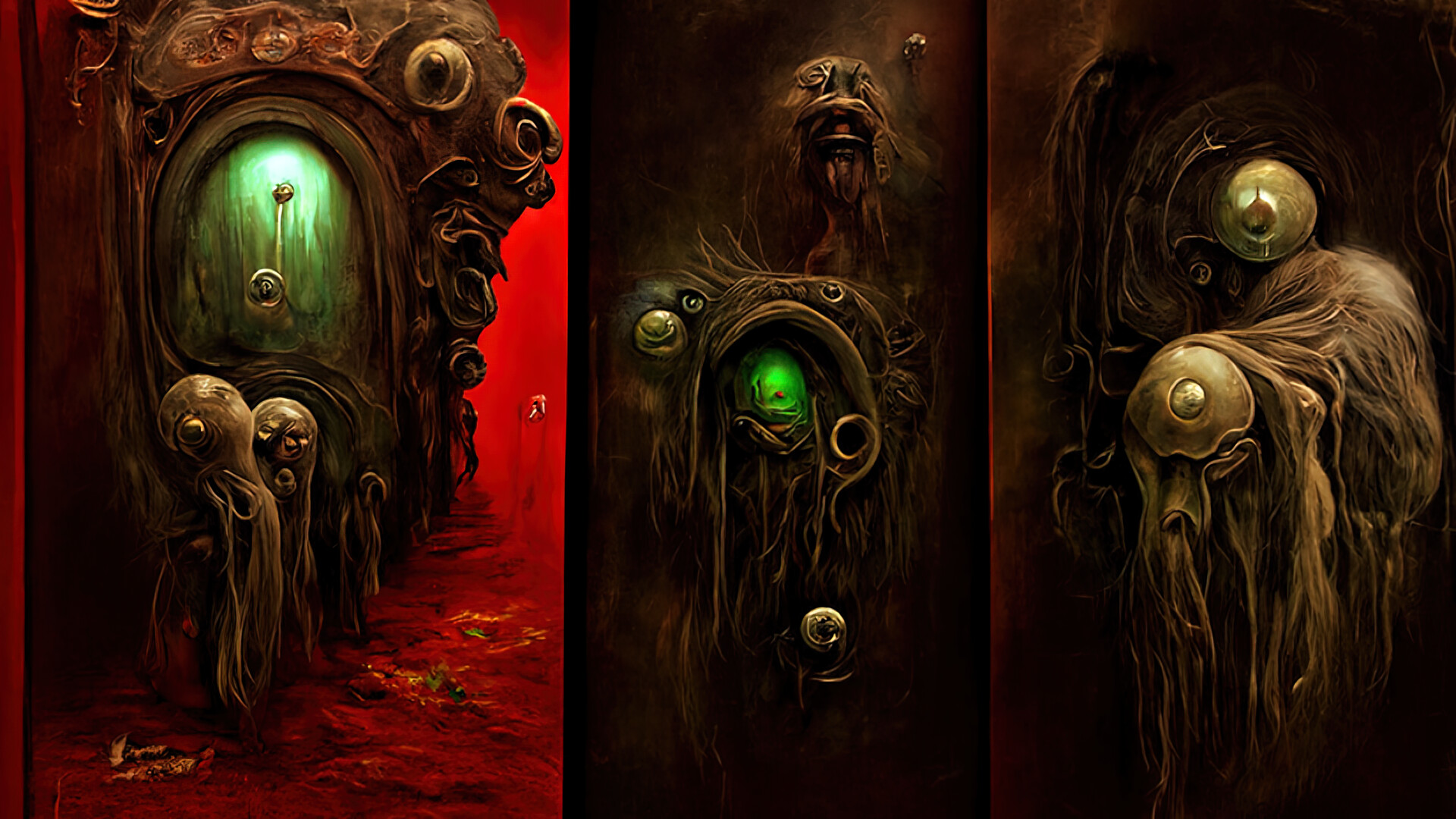 Artificial Nightmares - Artificial Nightmares : Bathophobia Corridor ...