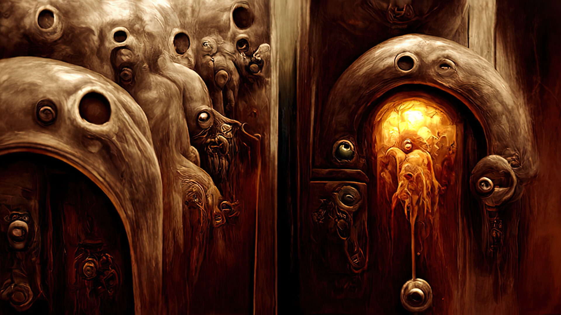 Artificial Nightmares - Artificial Nightmares : Bathophobia Corridor ...