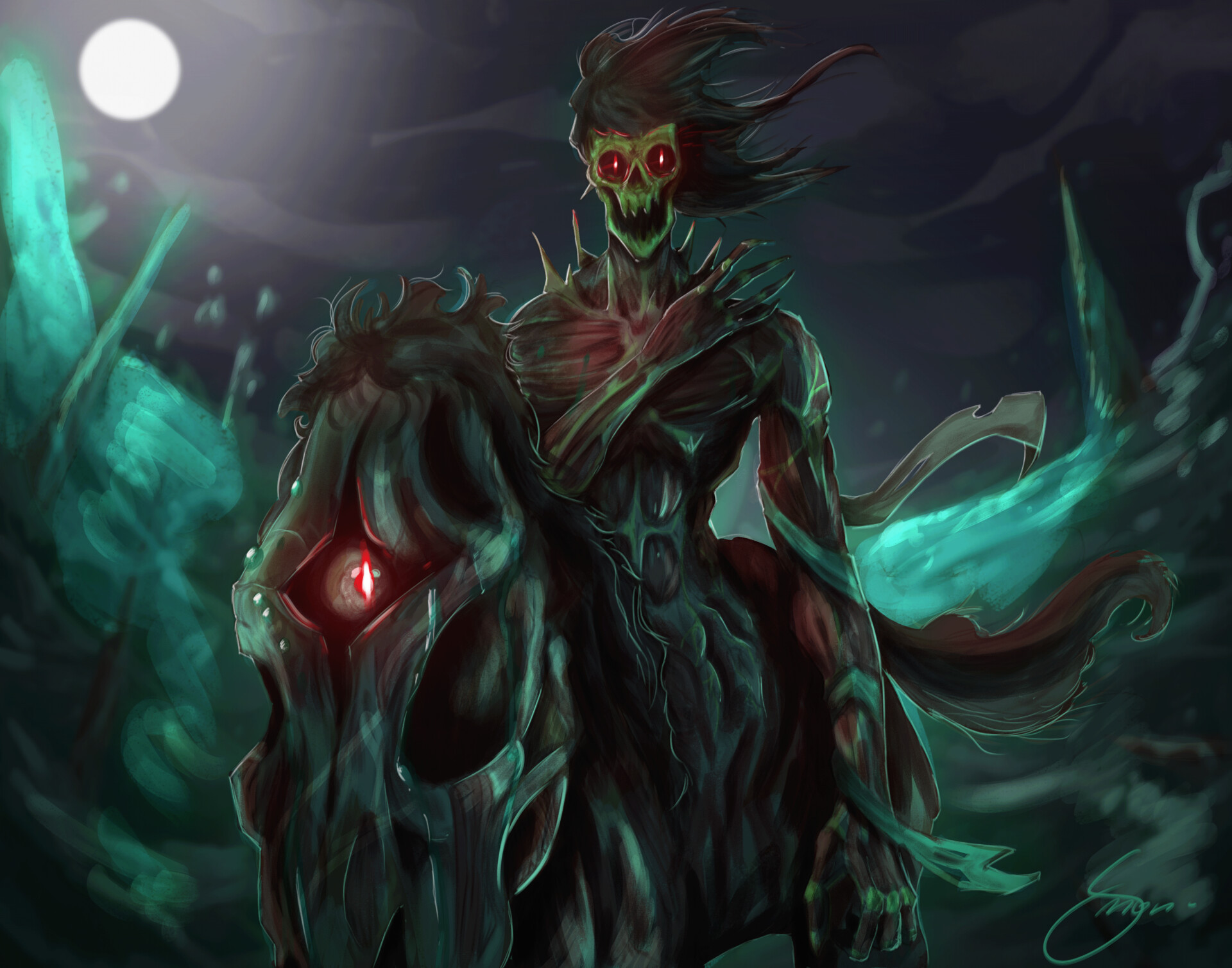 ArtStation - NUCKELAVEE