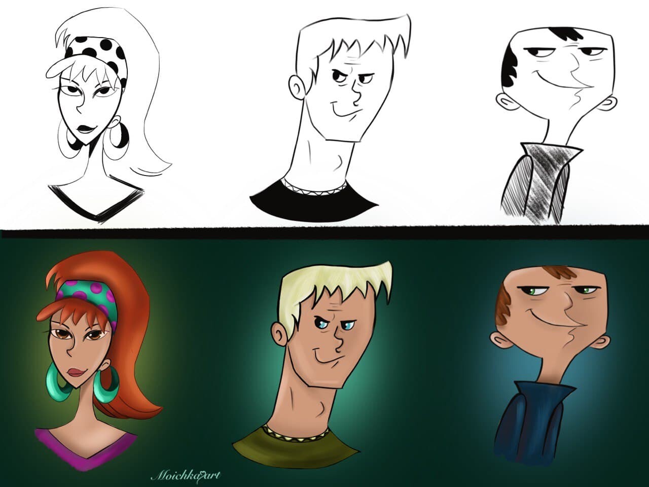 ArtStation - 2D character