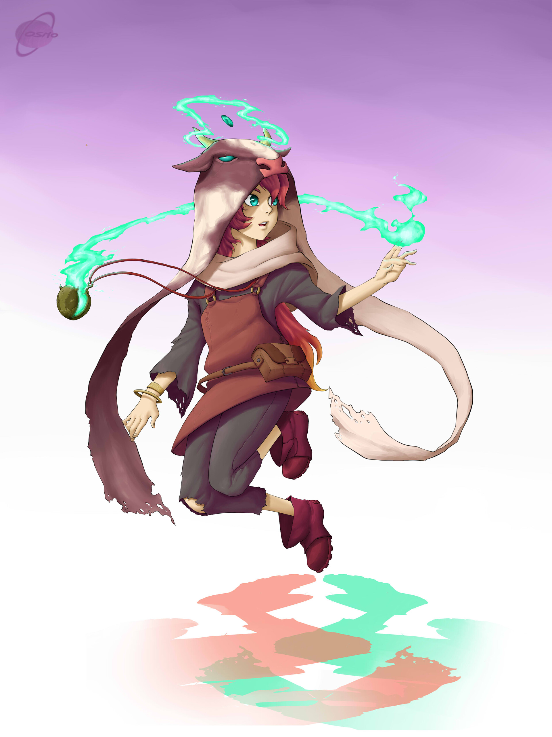 ArtStation - Lizzy, The Cow Mage