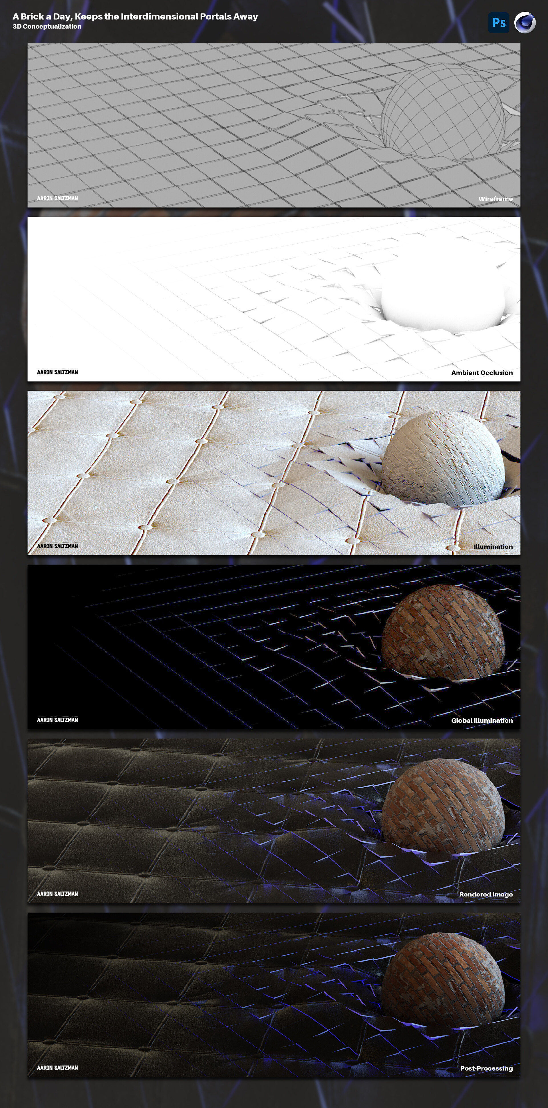 Aaron Saltzman - A Brick a Day Keeps the Interdimensional Portals Away