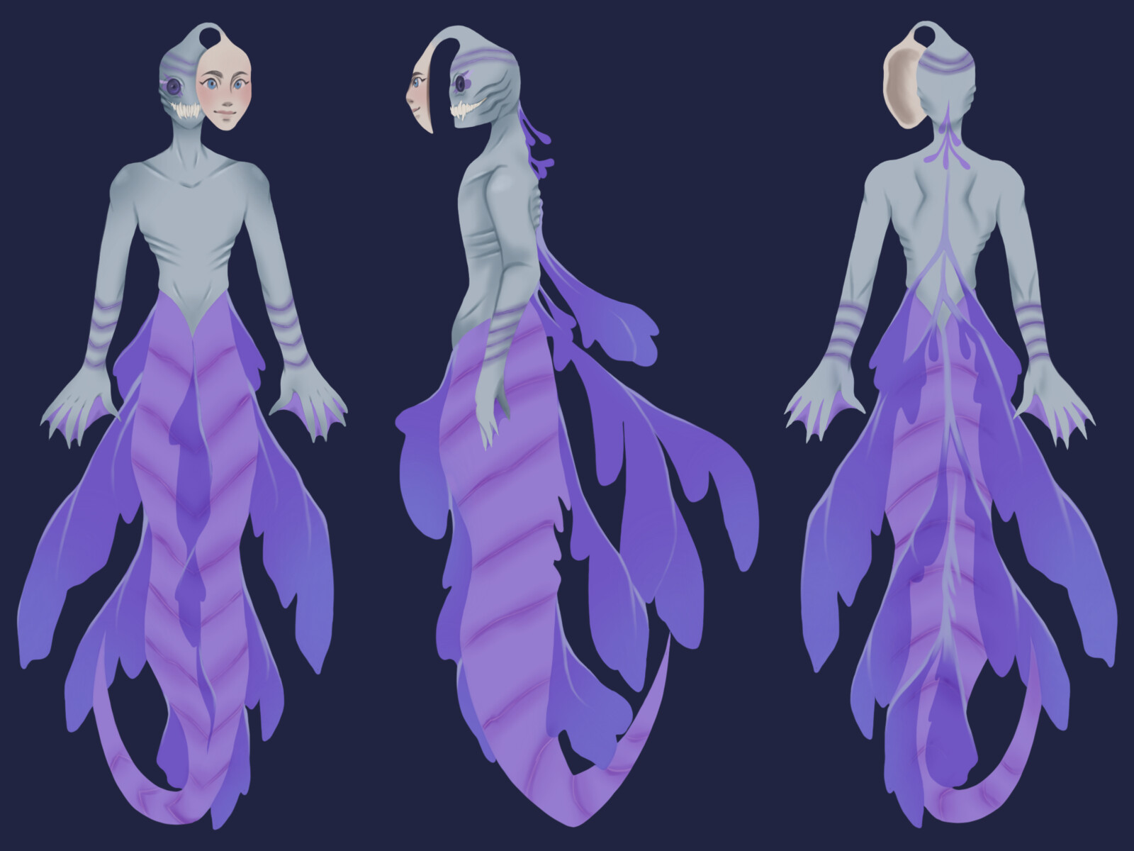 Perina - angler fish siren