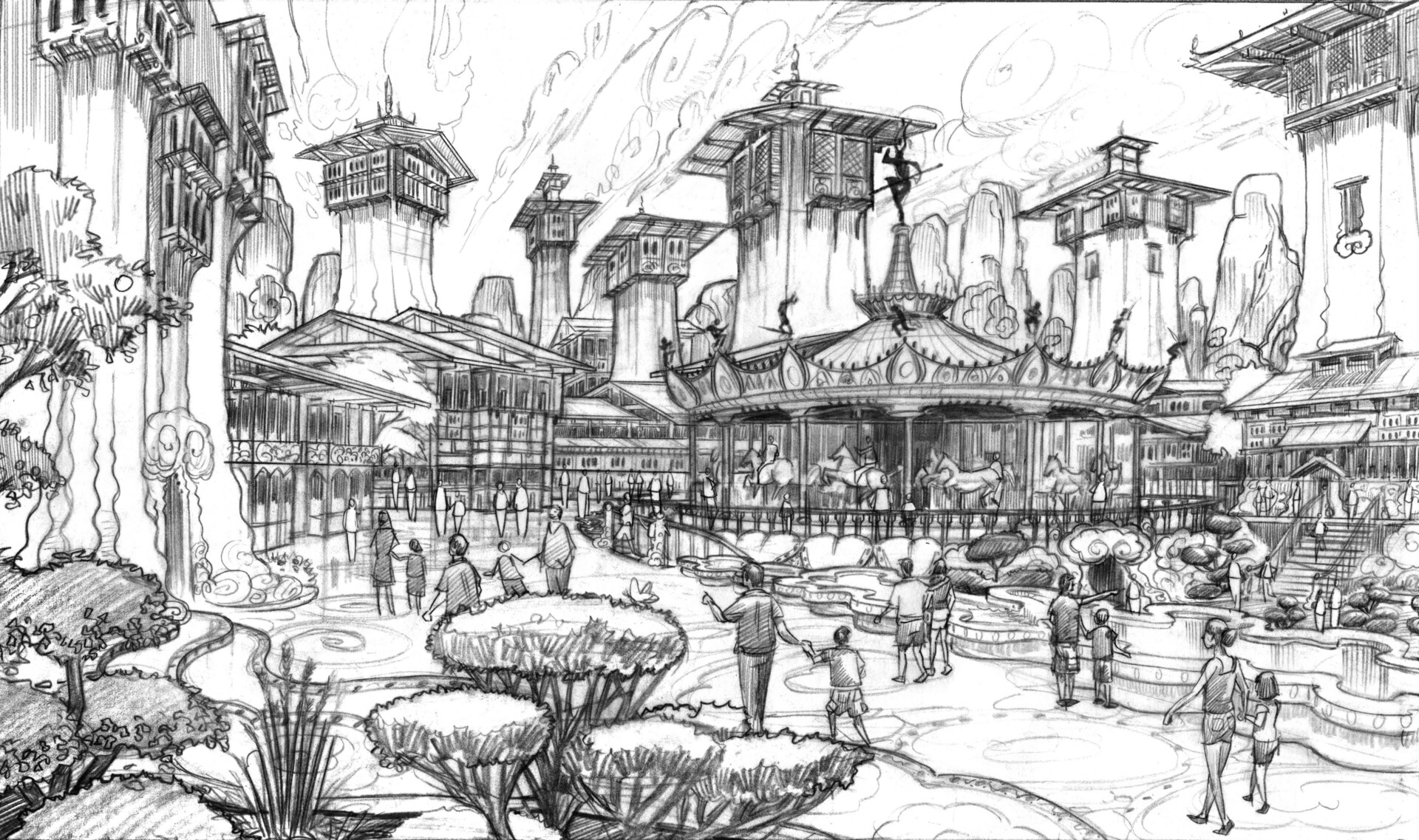 Luc Steadman - Theme Park Project