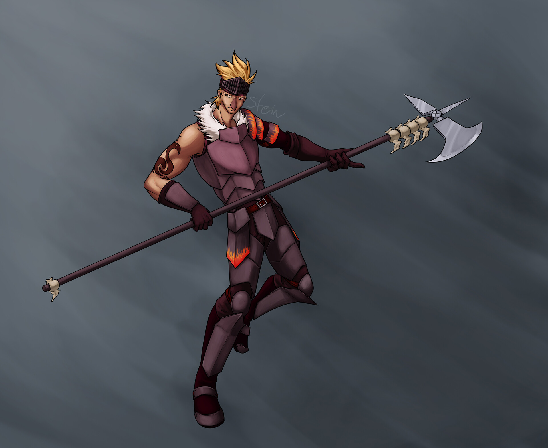 ArtStation - Fighter Commission