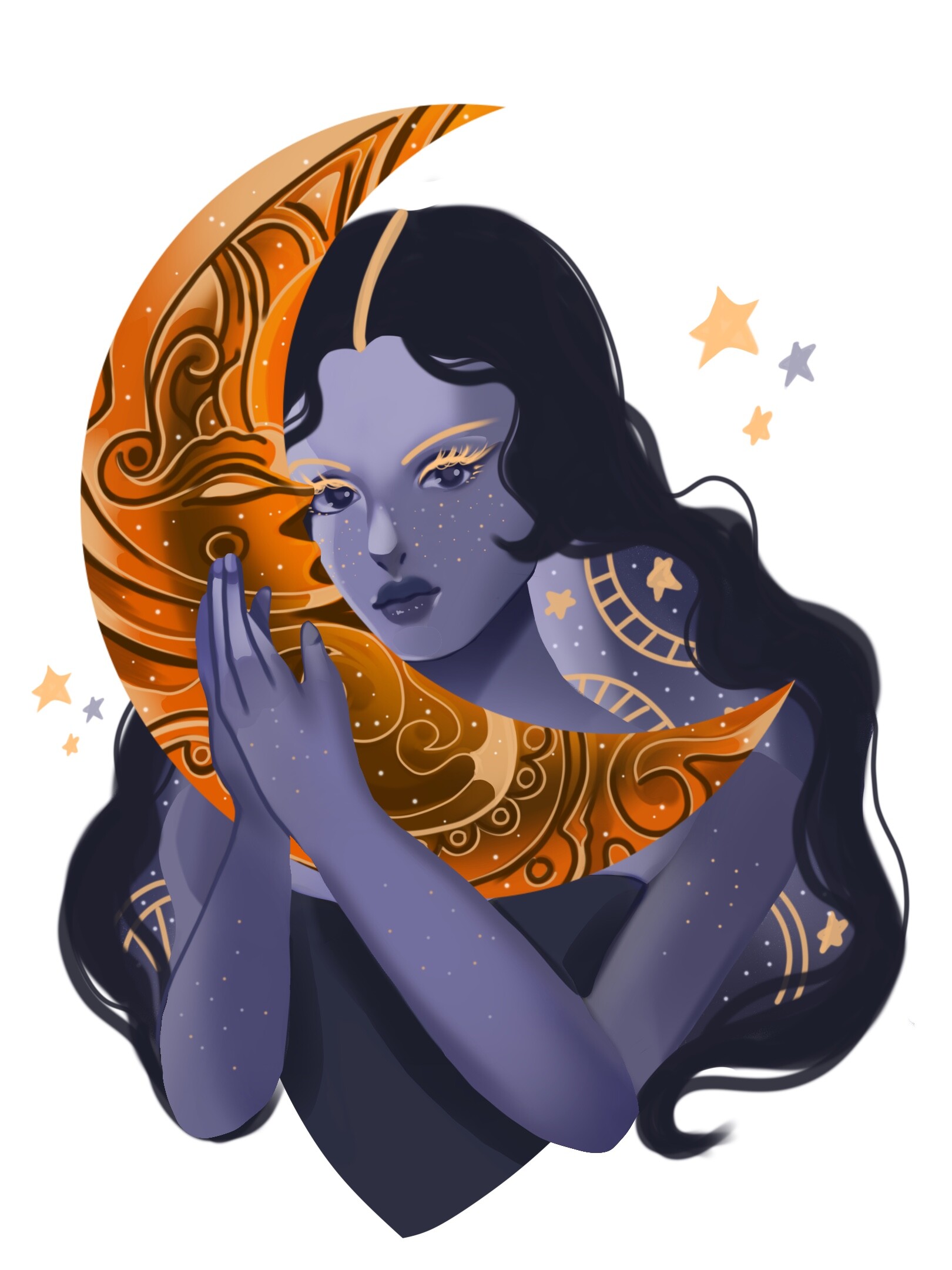 ArtStation - Moon Goddes