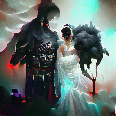 ArtStation - A dark guardian and his bride