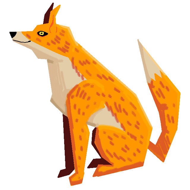 ArtStation - Sprites for Fox Character