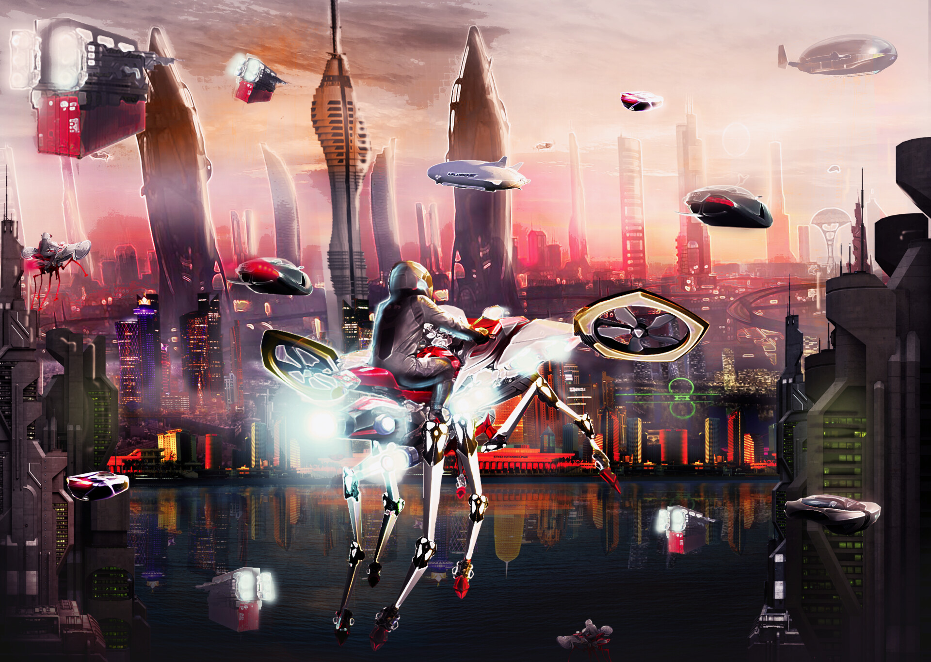 ArtStation - Tomorrow City v.2