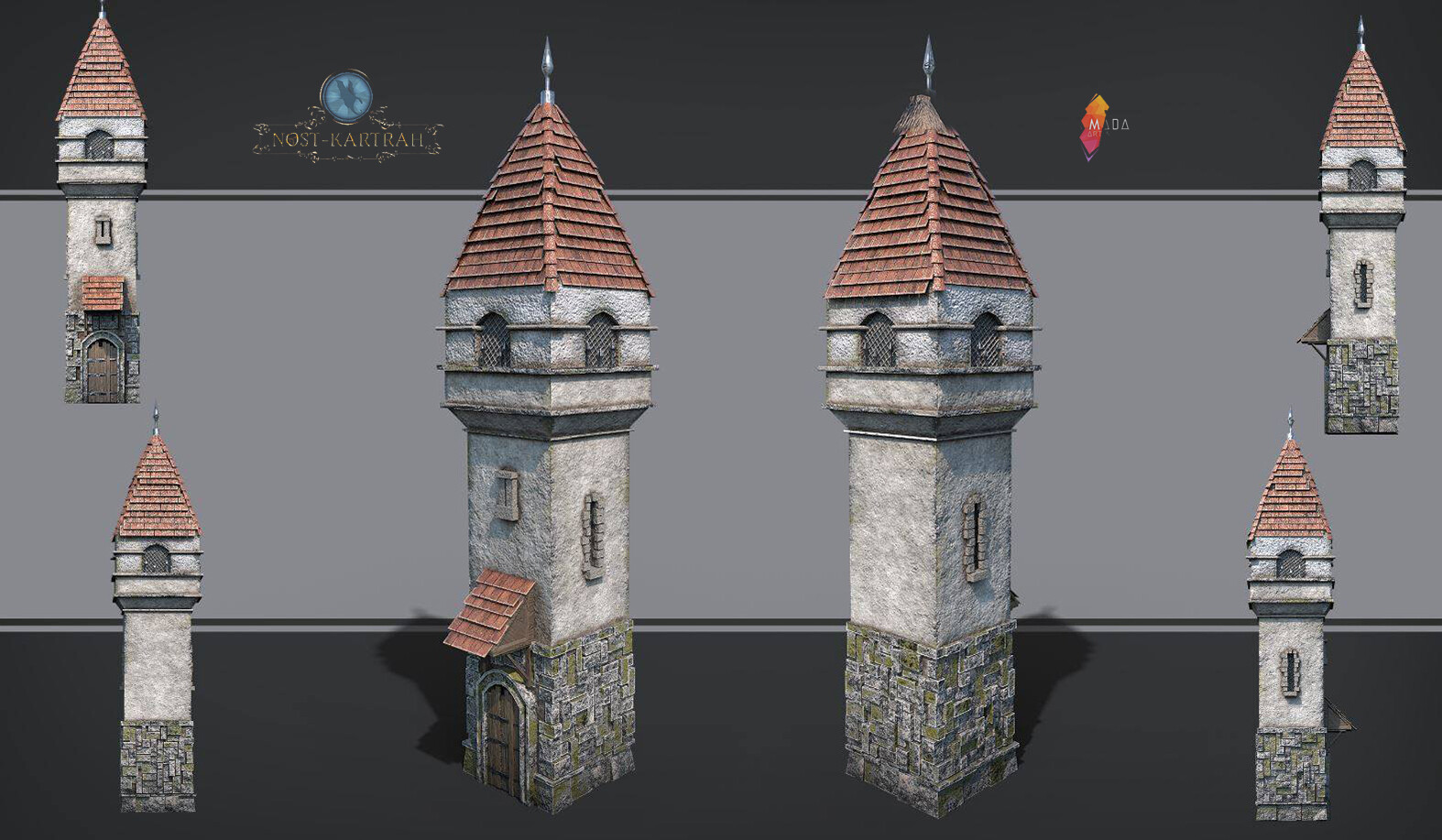 ArtStation - Medieval_LEVEL 2_Tour2