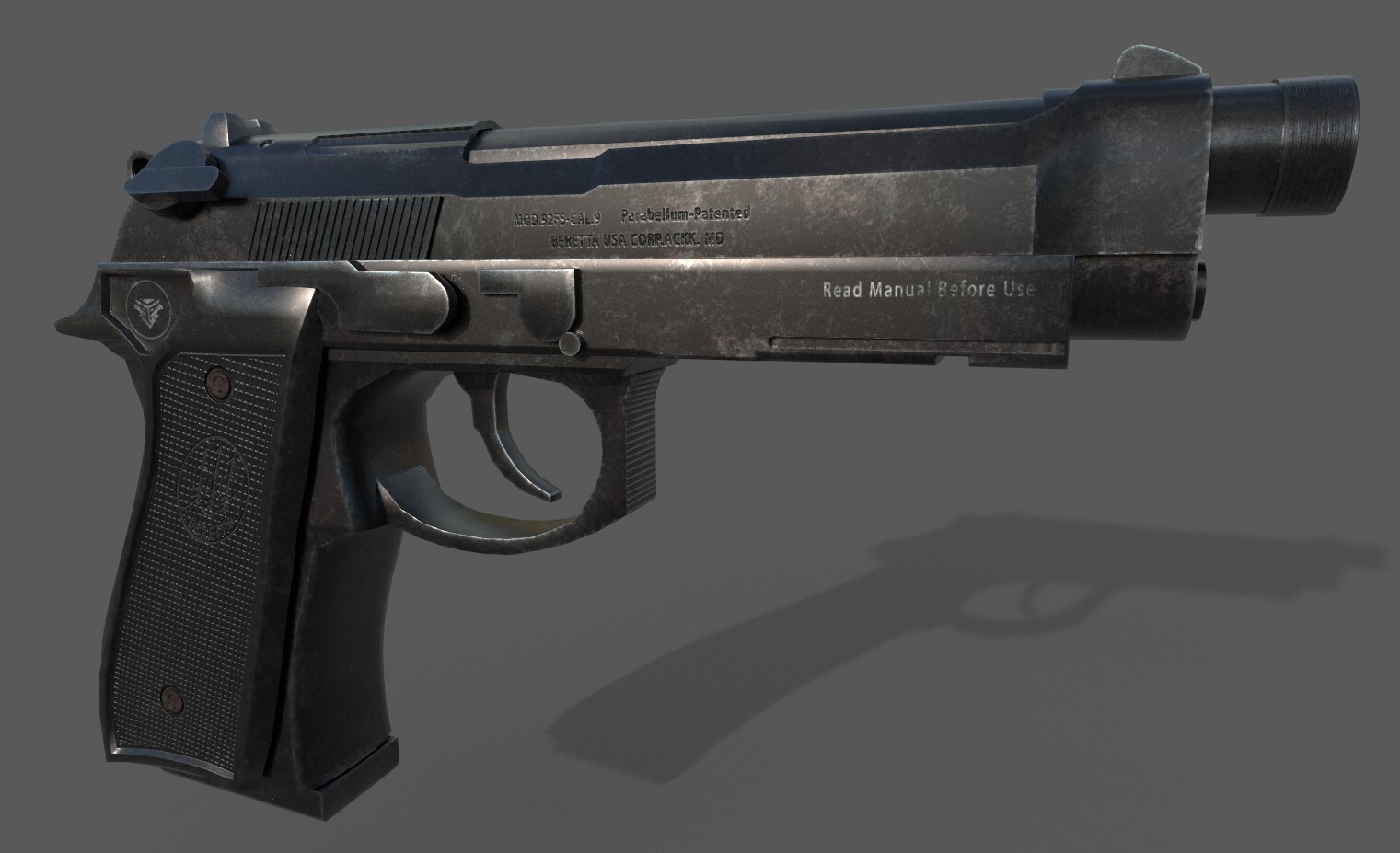 ArtStation - Beretta usp pistol