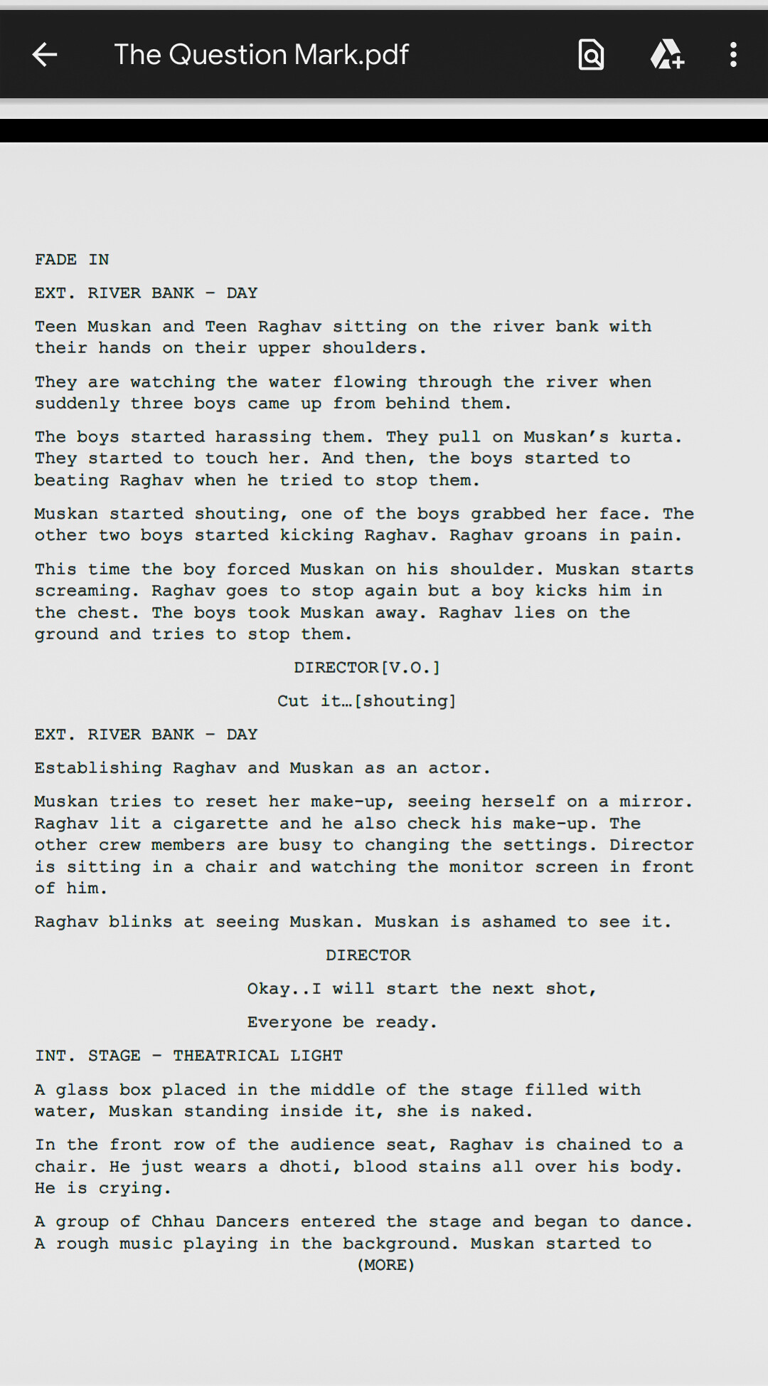 ArtStation - My screenplay