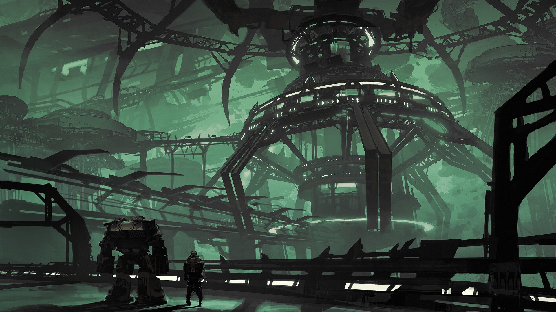 ArtStation - Ghost Station