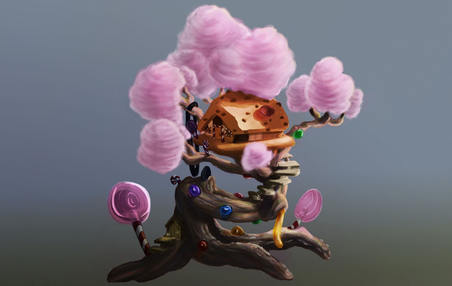 ArtStation - Treehouse 2D