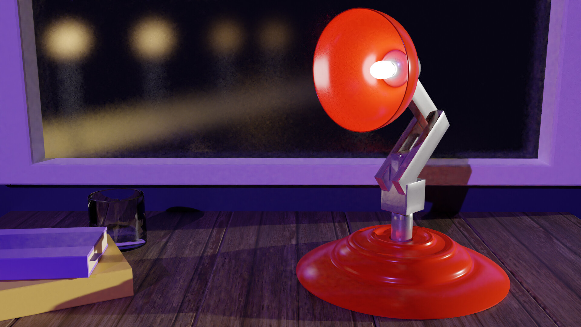 ArtStation - Animated Lamp