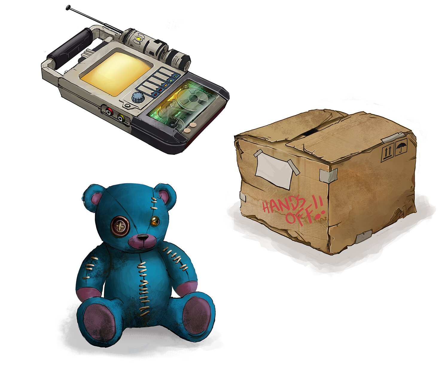 ArtStation - Props and Interactive Objects