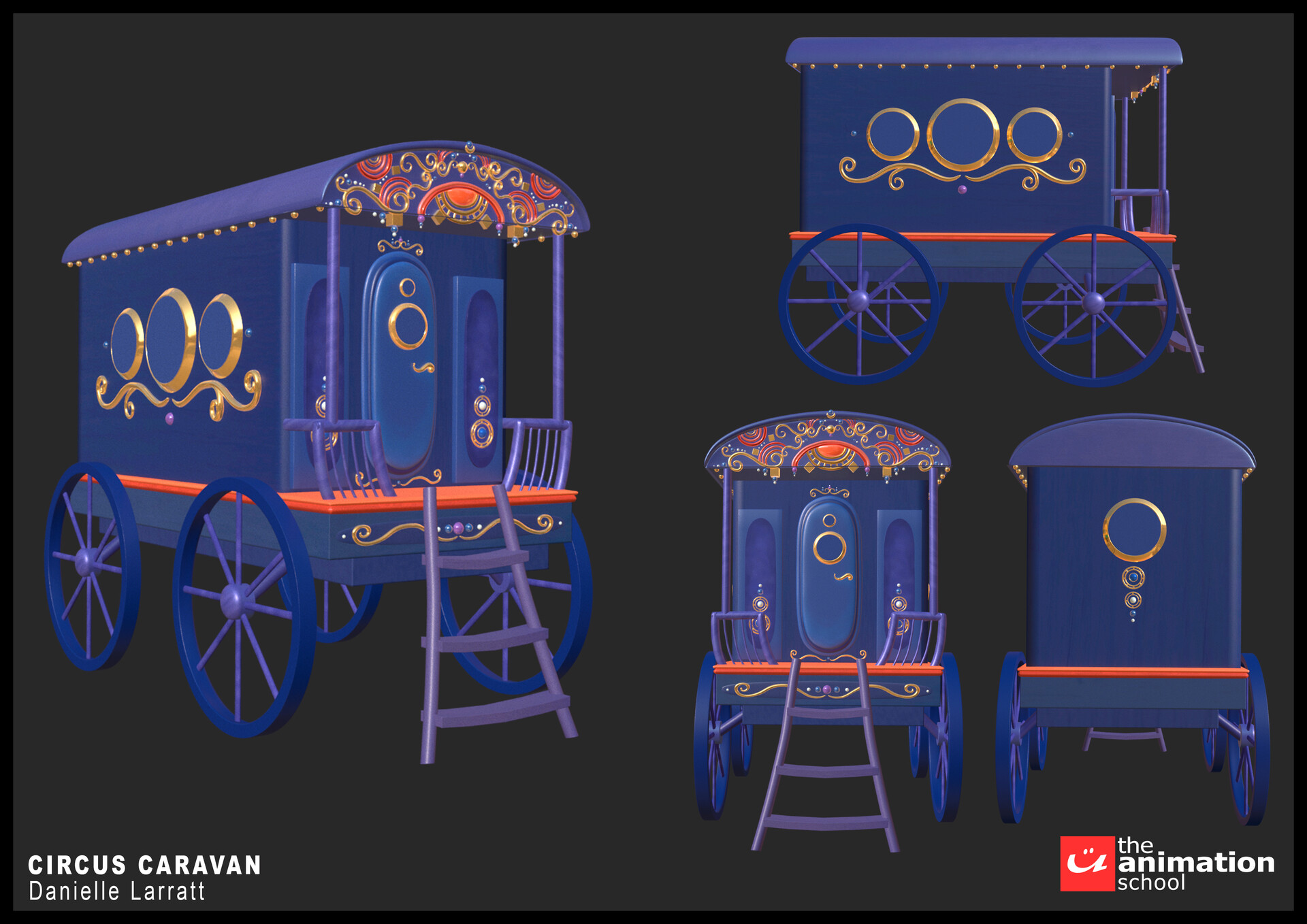 ArtStation - Circus Caravan