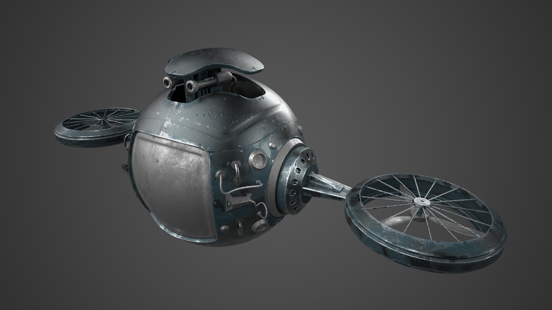 ArtStation - Futuristic drone