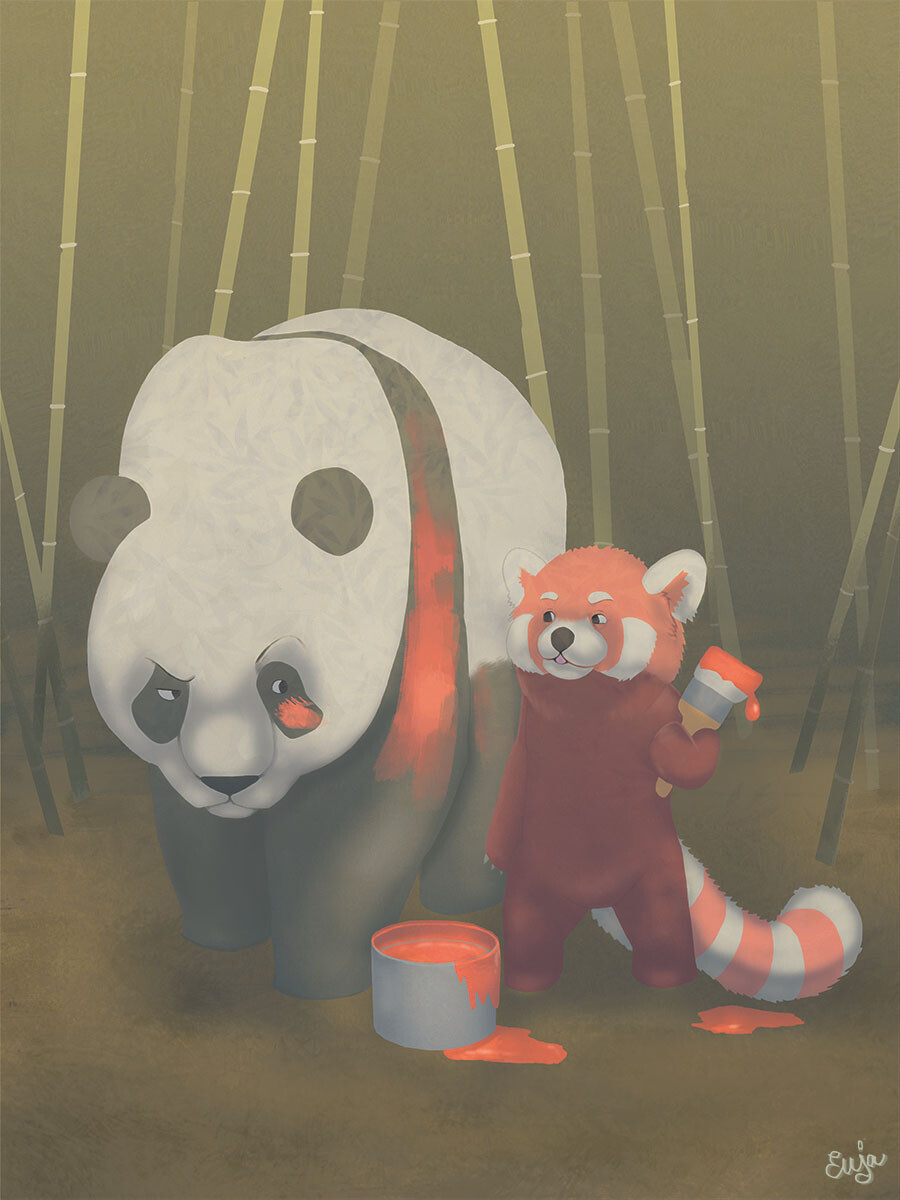 ArtStation - Pandas roux