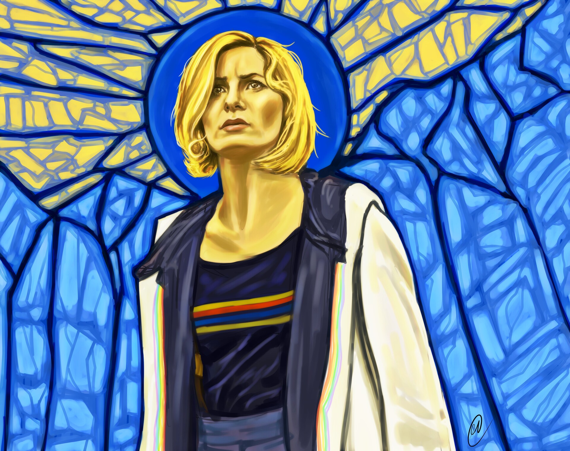 ArtStation - The 13th Doctor - digital fanart