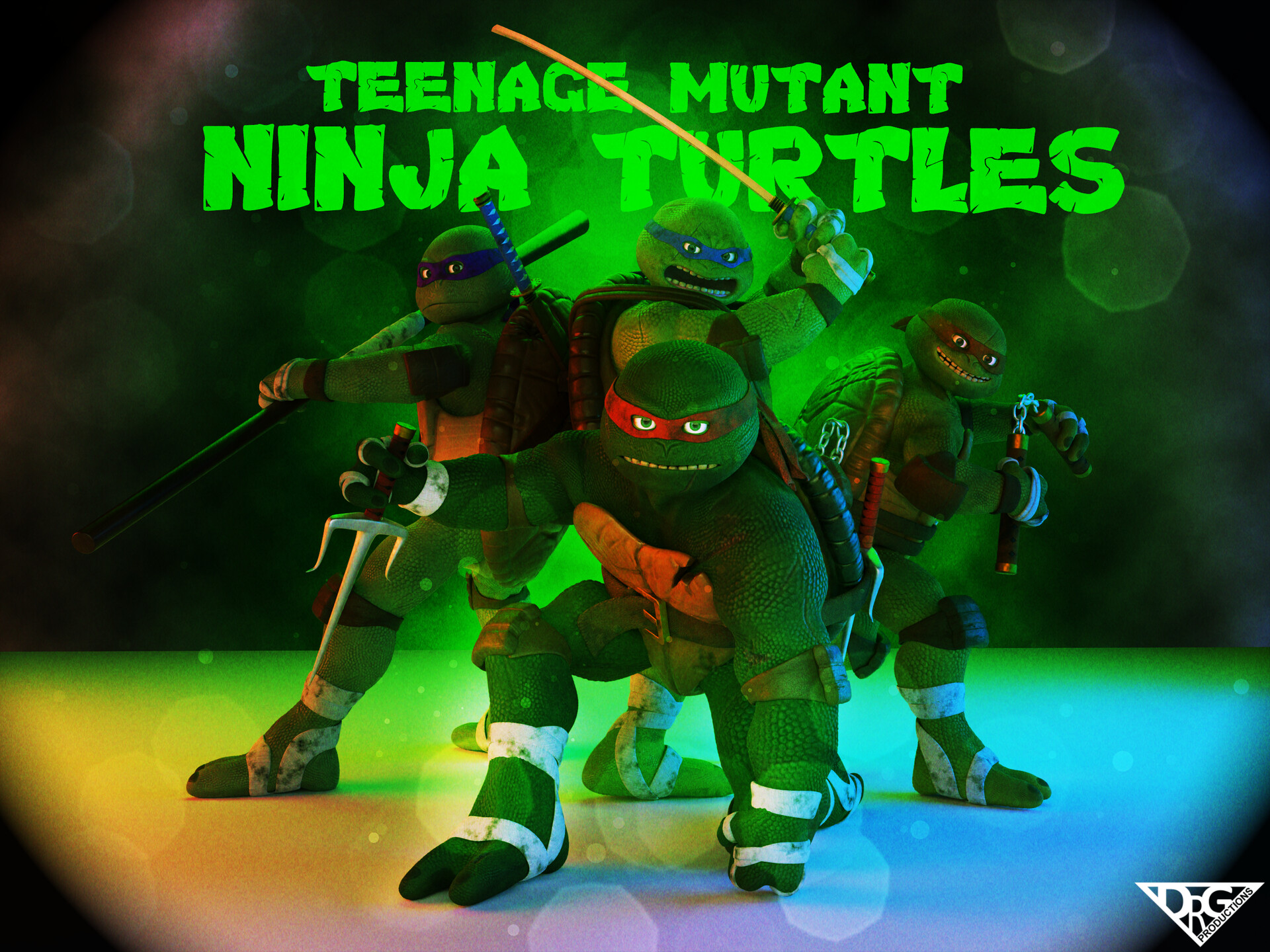 ArtStation - The Teenage Mutant Ninja Turtles